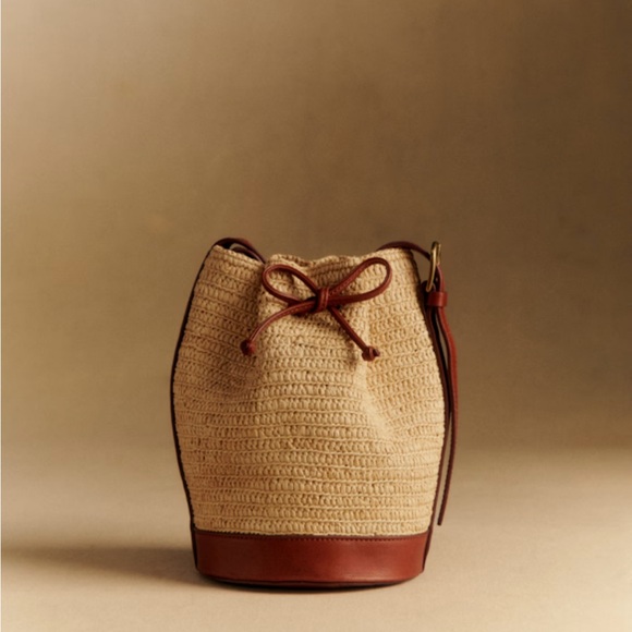 Sezane | Bags | Sezane Mini Farrow Raffia Bag | Poshmark